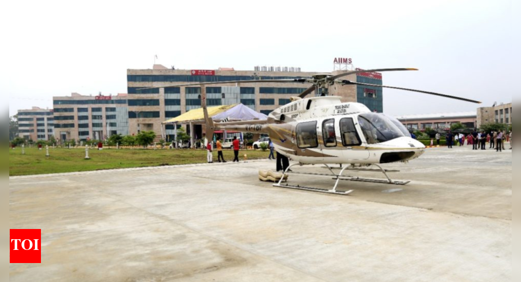AIIMS-Rishikesh to operate 24x7 heli-ambulance service from March ...