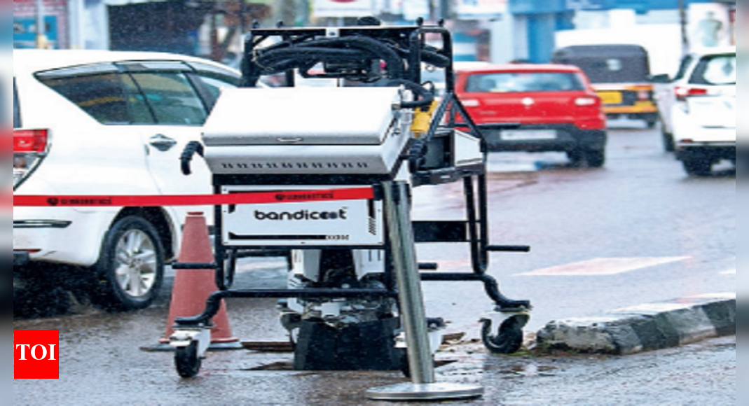 Soon, Bandicoot Robots To Clean Kochi Sewage Manholes | Kochi News ...