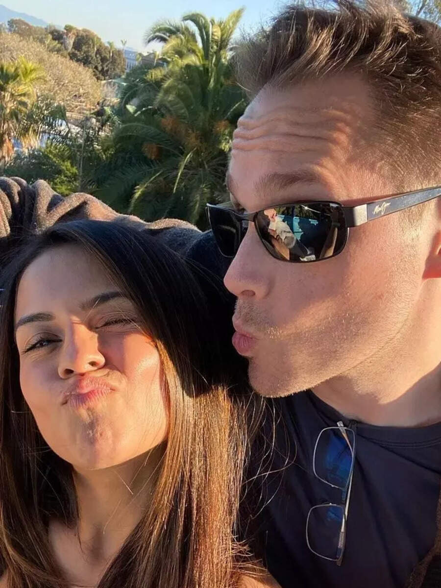 Newly engaged Sana Saeed, Csaba Wagner's cutest PICS | Times Now