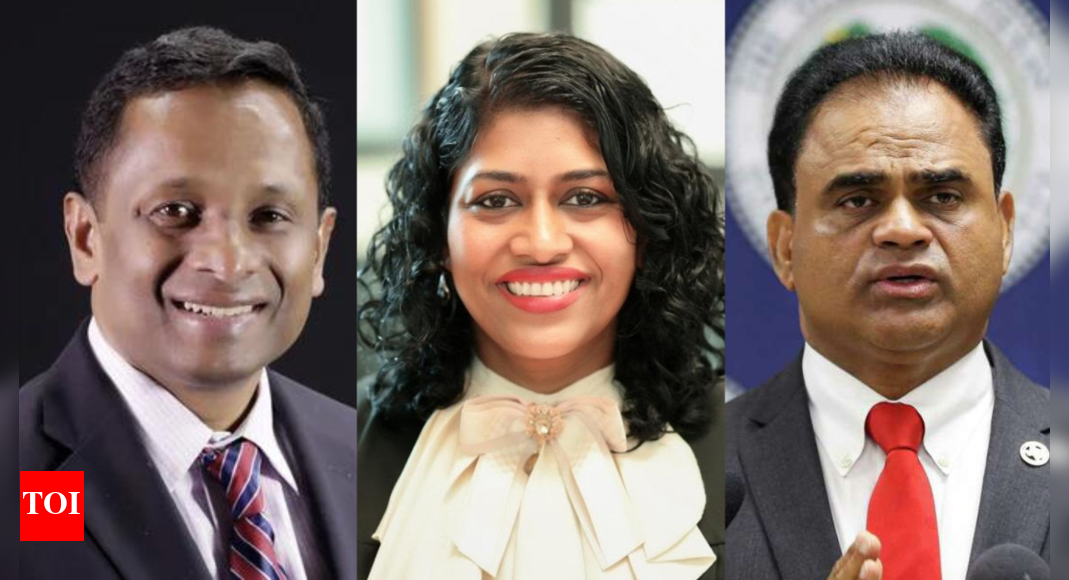Three Indian-Americans take oath as county judges in US - Times of India