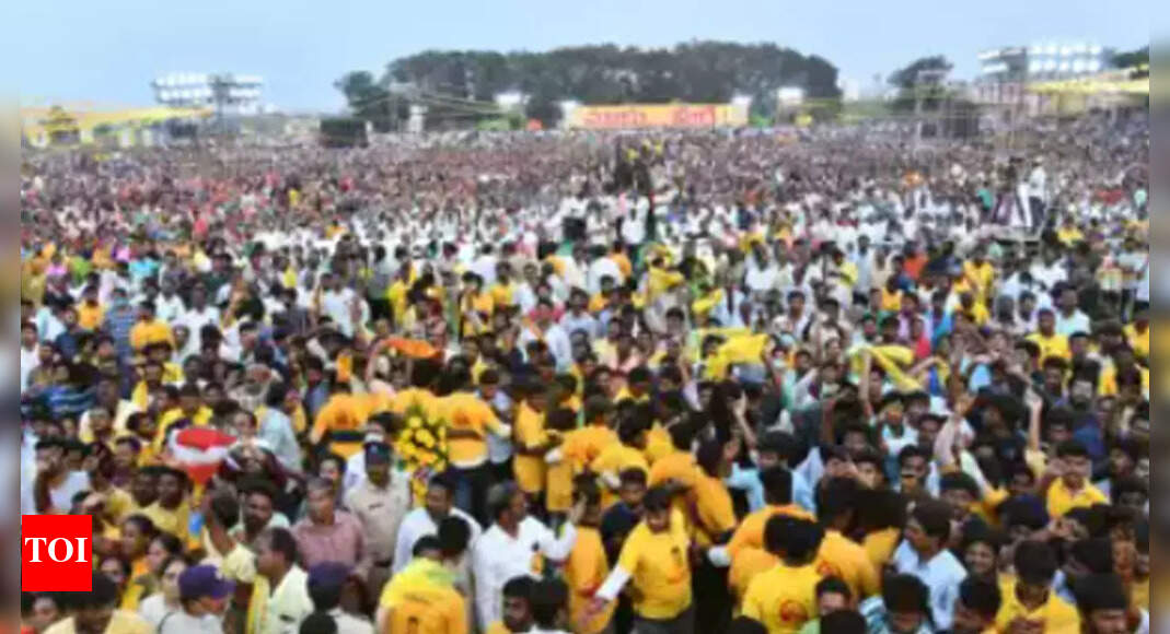 Stampede incidents: Andhra Pradesh govt restricts political rallies, meetings on roads ...