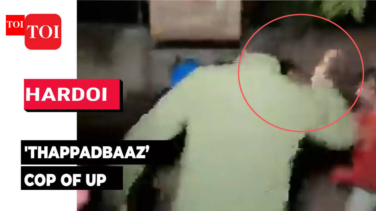 Viral Video: UP cop's shameful act, thrashes man 'pleading for justice ...