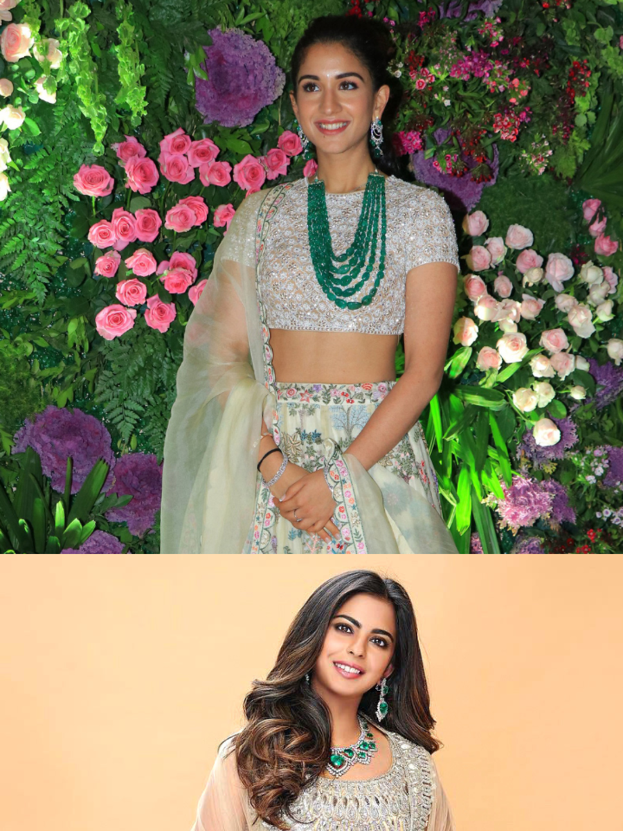 Radhika to Shloka, most expensive lehengas donned by Ambanis for bridal ...