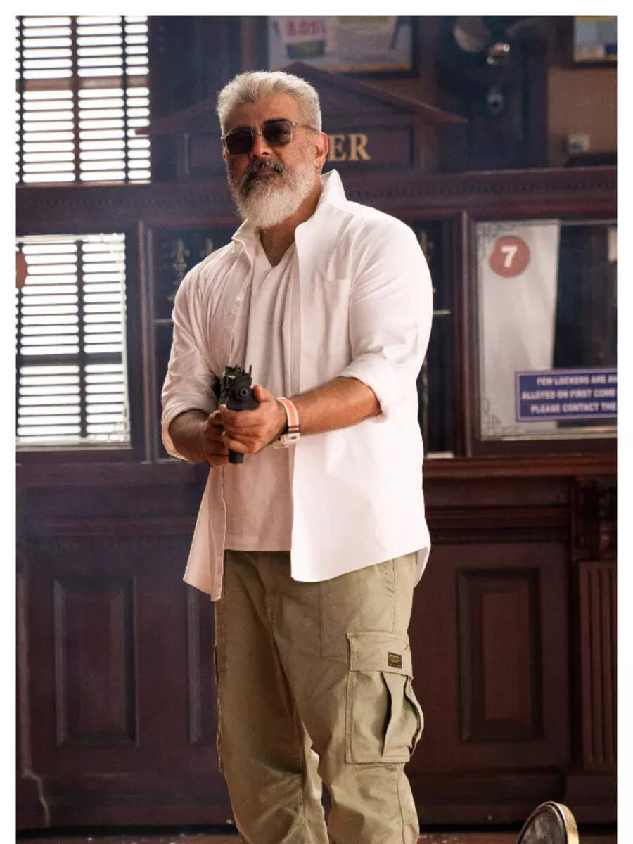 Ajith: Feast your eyes on stills from Thunivu | Times of India