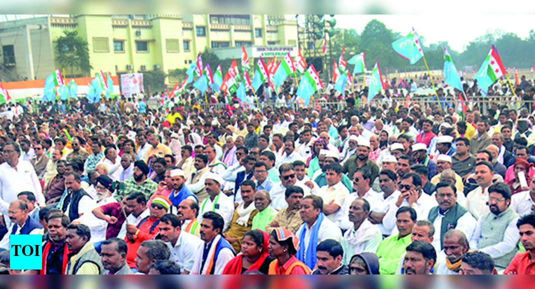 Congress: Cong Holds ‘maha Rally’ Over Quota Impasse | Raipur News ...