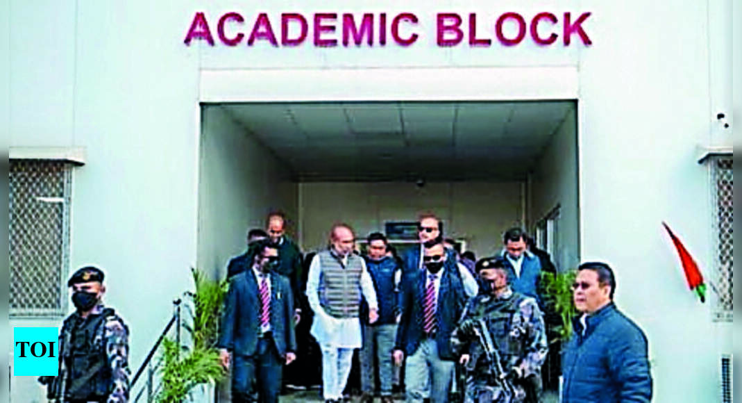 Shahs Manipur Steps Up Security Ahead Of Shahs Jan 6 Visit Imphal