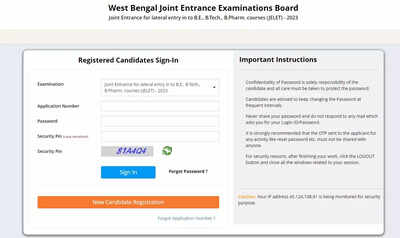 WB JELET 2023 registration underway on wbjeeb.nic.in; check eligibility, direct link here ...