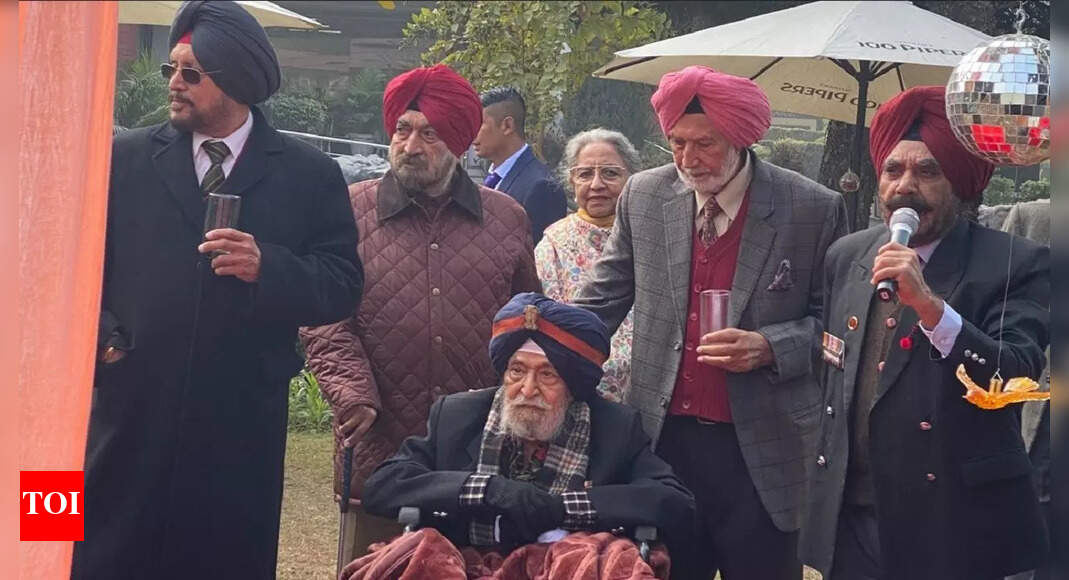 Indian Army felicitates retired brigadier on his 100th birth ...