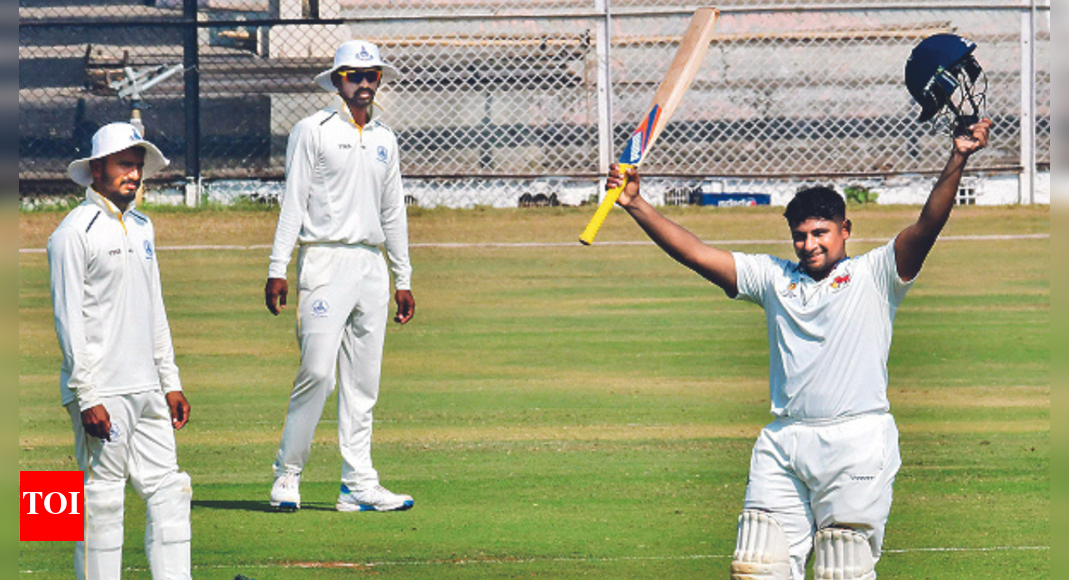 Sarfaraz: Sarfaraz Serves Yet Another Reminder | Mumbai News - Times of ...