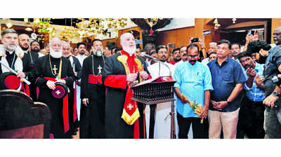 Mar Awa Iii: Mar Awa Iii Arrives In State On 10-day Visit | Kochi News ...