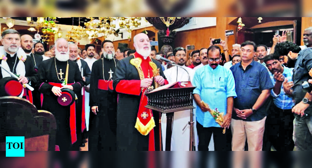 Mar Awa Iii: Mar Awa Iii Arrives In State On 10-day Visit | Kochi News ...