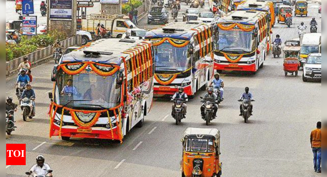 Telangana State Road Transport Corporation launches sleeper buses ...