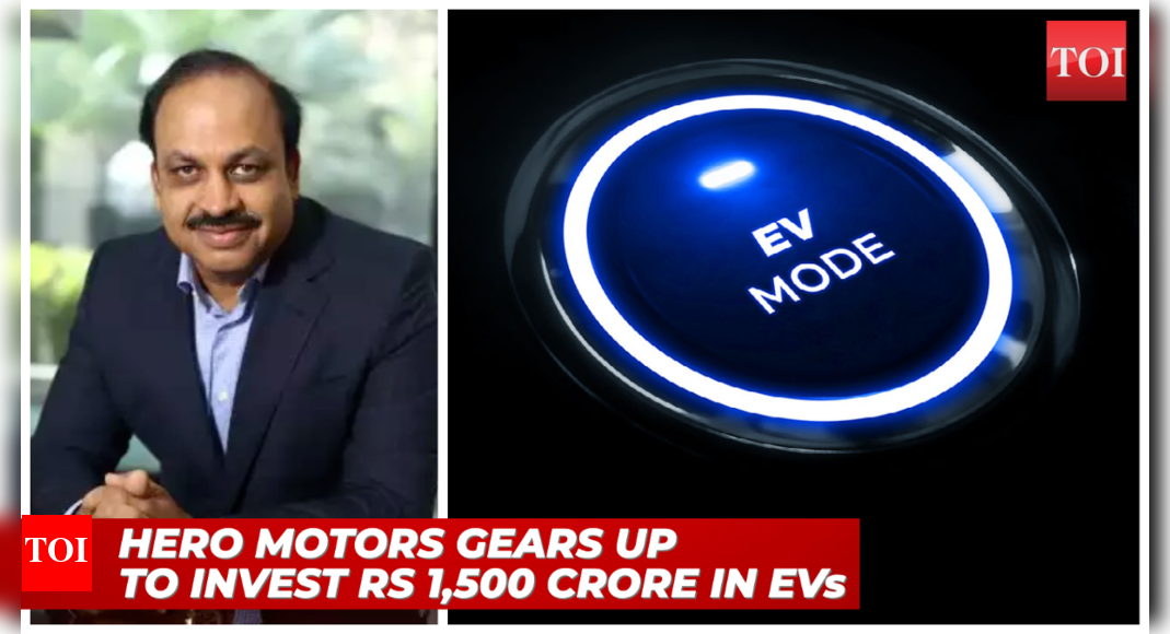 Hero Motors readies for big EV push: To invest Rs 1,500 crore in India ...