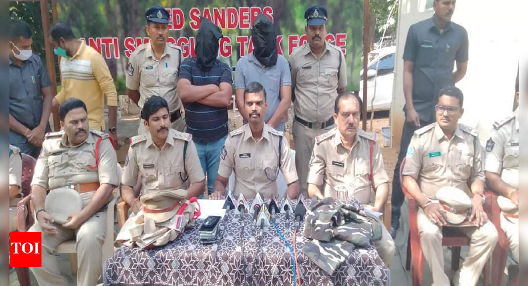Task force arrests most wanted smuggler brothers in Andhra Pradesh ...