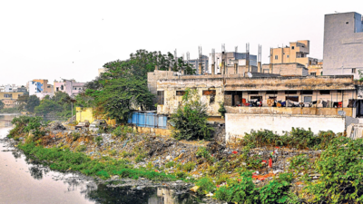 173 nalas in Hyderabad, almost all encroached & shrinking fast ...