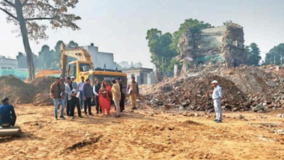 Old Bldg Razed, But Ground Not Clear Yet For New Civil Hospital ...