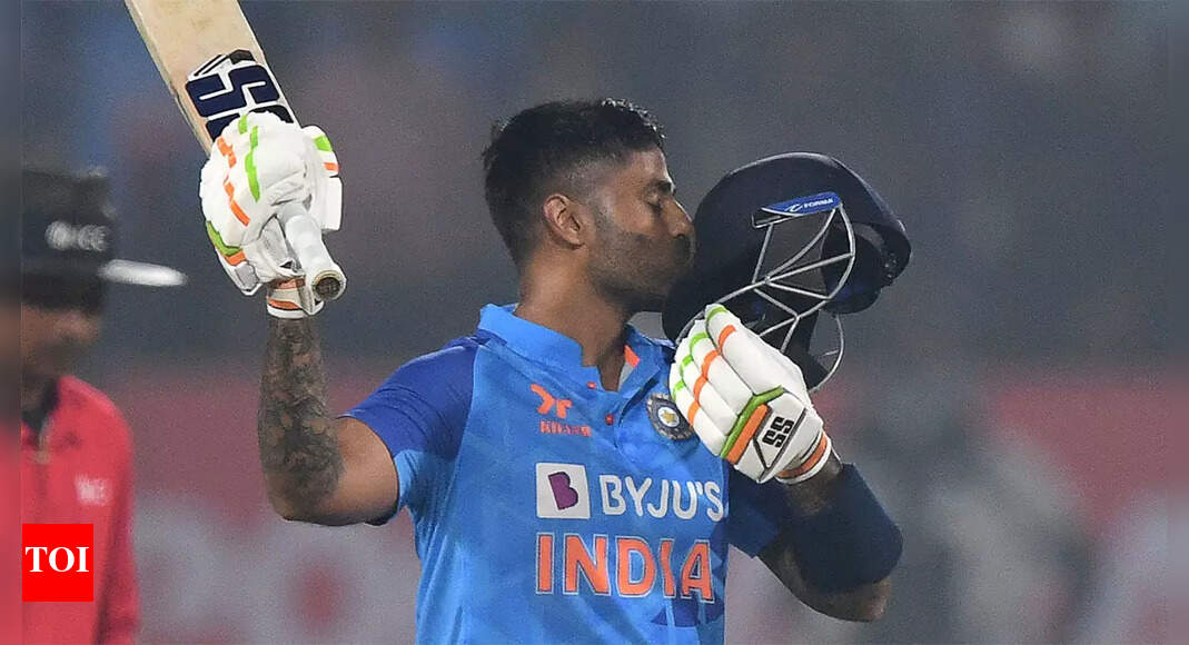 Sensational Suryakumar Yadav slams third T20I ton, his first at home ...