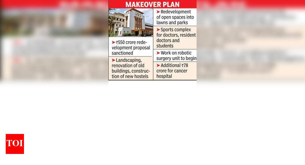 Rs 600cr sanctioned, GMCH to get new look in New Year | Nagpur News - Times of India