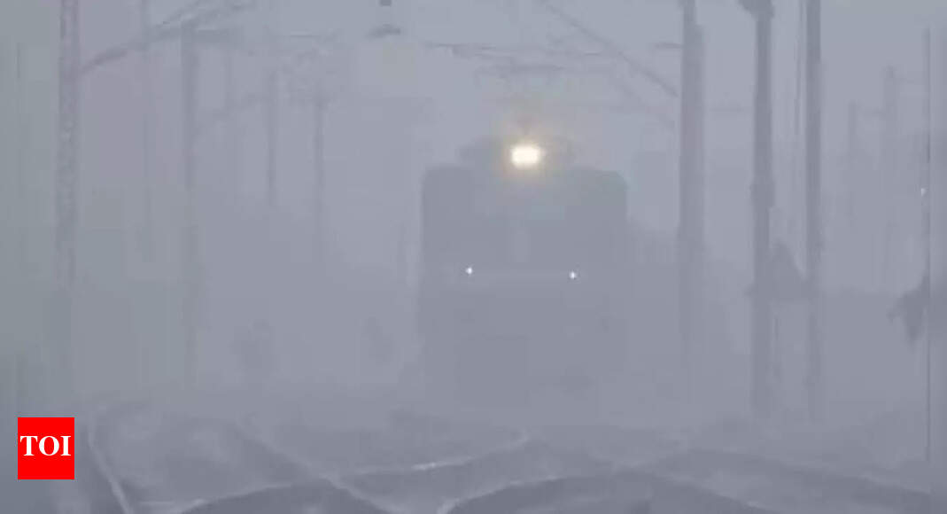 Over 480 trains affected due to dense fog: Railways | India News - Times of India