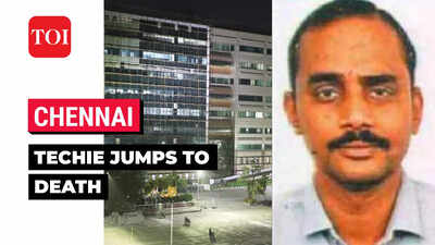 Techie jumps to death from 7th floor of Chennai office | Chennai News ...