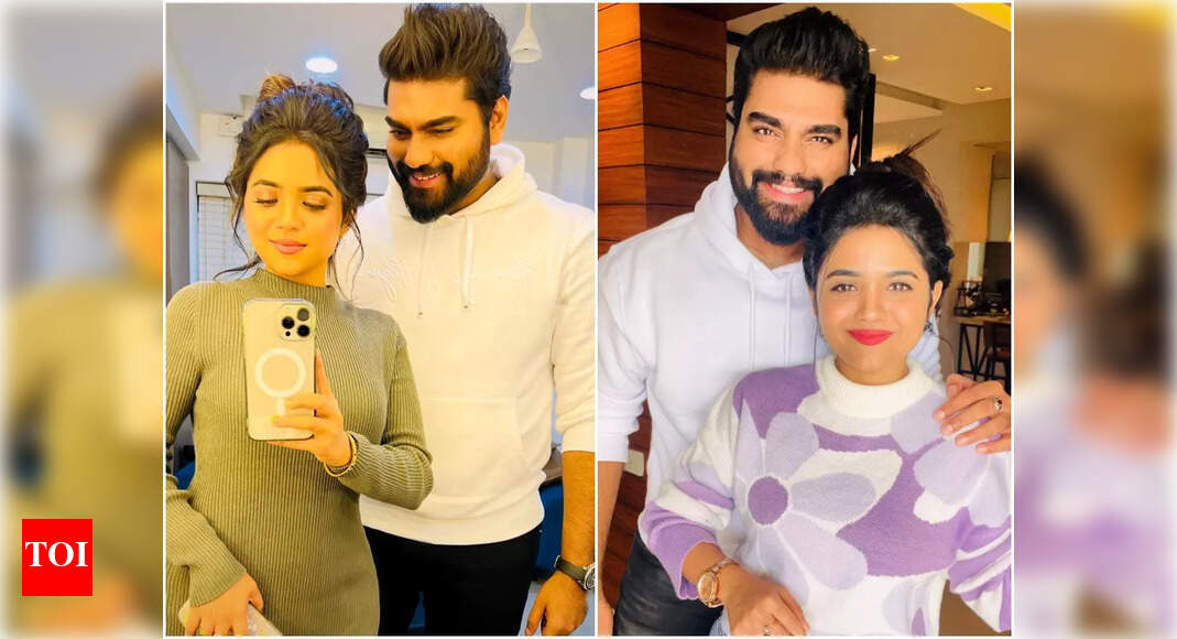 Robin Radhakrishnan and fiancee Arati Podi complete six months of ...