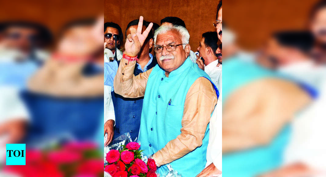 Khattar: Khattar Defends Minister Again: Accused, Not Guilty ...