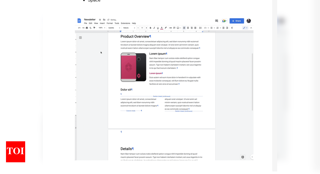 Google: Google Docs gets these new useful features: All the details ...
