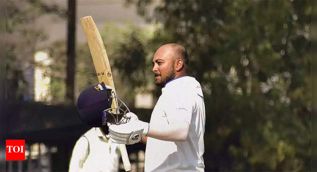 Ranji Trophy: Shaw slams double hundred vs Assam on Day 1 | Cricket ...
