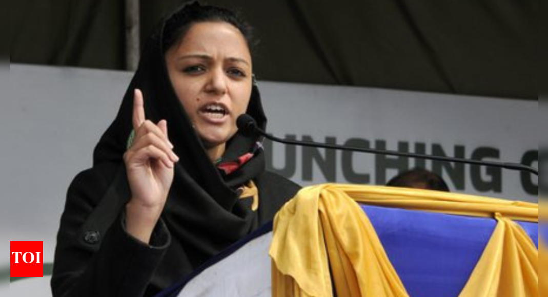 Delhi LG approves prosecution of Shehla Rashid for controversial tweets ...