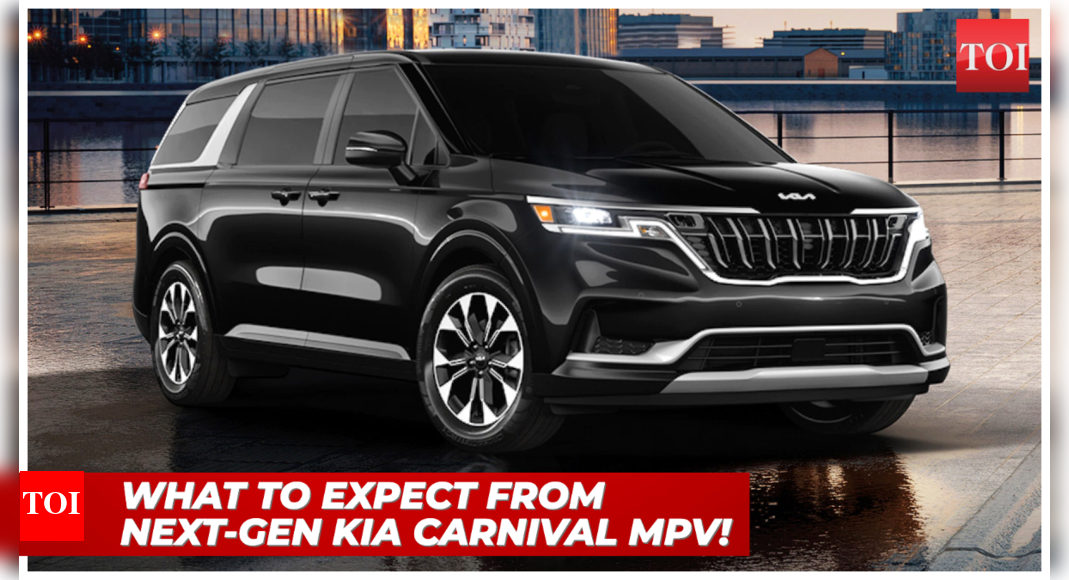 Next-gen Kia Carnival MPV to be showcased at Auto Expo: Gets ADAS ...
