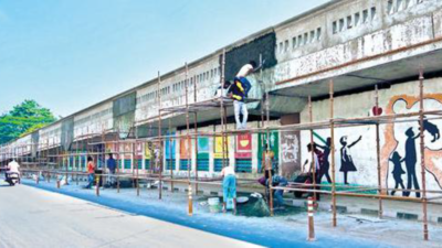 Anna: Anna flyover makeover with Dravidian touch begins | Chennai News ...