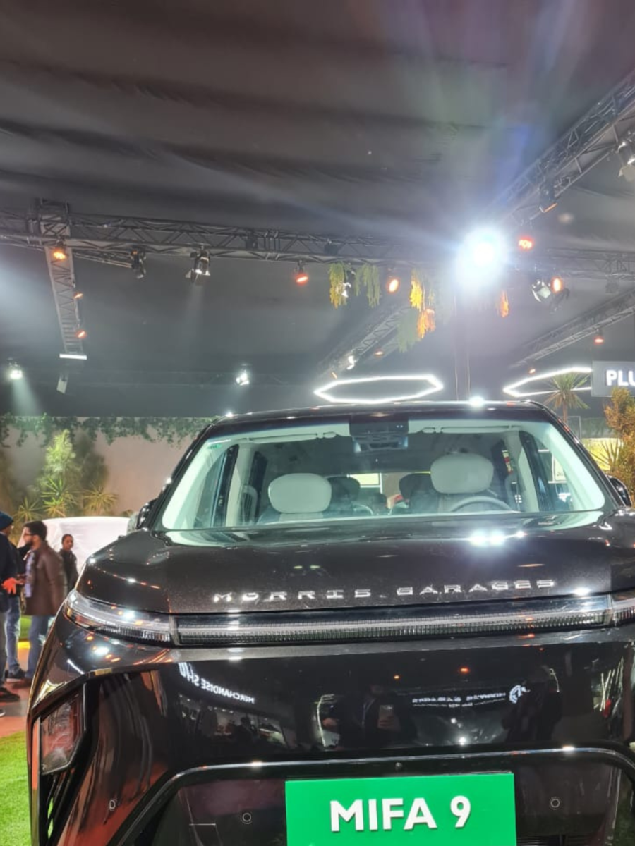 World's first fully-electric MPV - MIFA 9 officially showcased at Auto Expo 2023 | Times Now