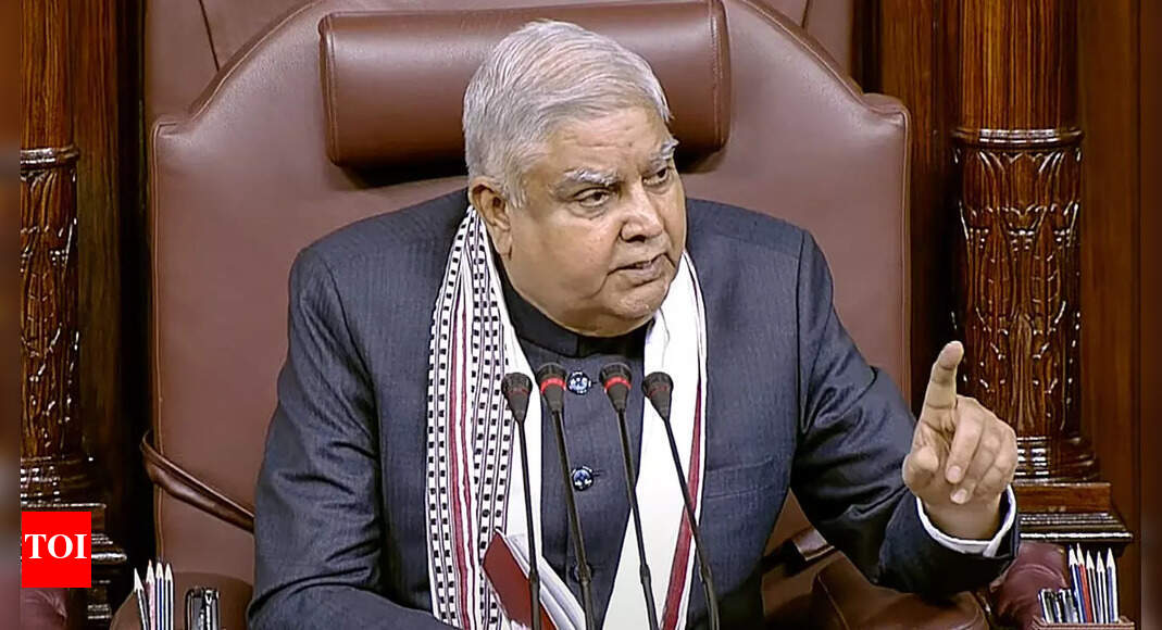 Jagdeep Dhankhar slams 'one-upmanship' from judicial platforms, says ...