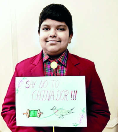 City School Students Open Front Against Chinese ‘dor’ | Ludhiana News ...