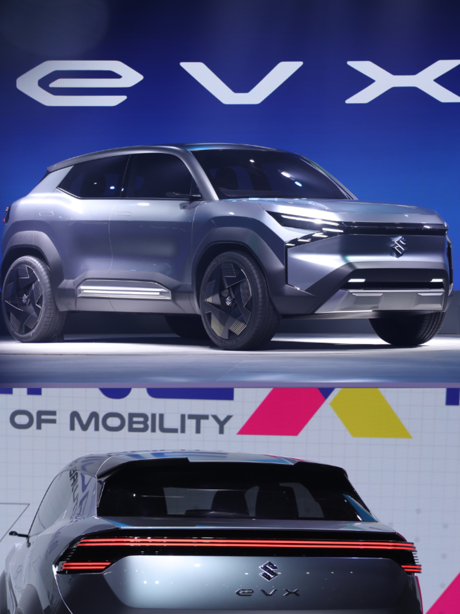 In Pics: Maruti Suzuki eVX electric SUV concept unveiled with 550 km range | Times of India