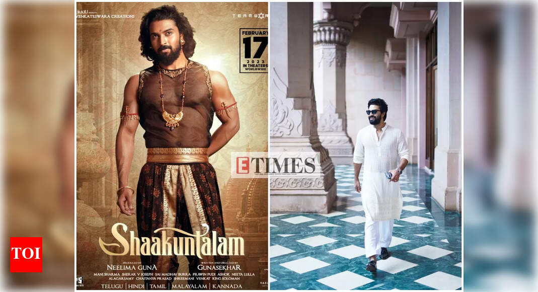 Actor Dev Mohan turning heads with 'Shakuntalam' | Telugu Movie News ...