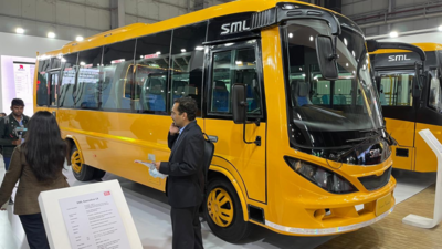 Auto Expo 2023: SML Isuzu showcases new 24 ft. M.S. Container for ...