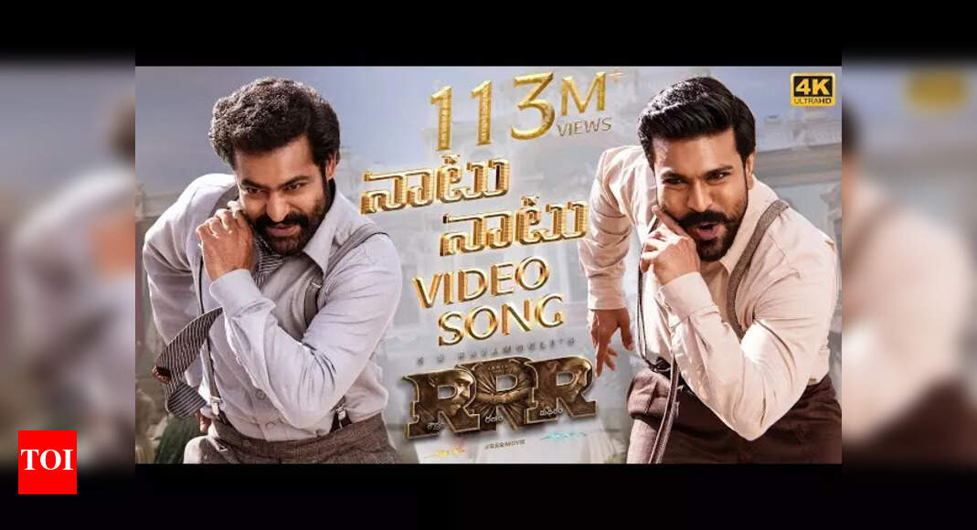 More than 100 hook steps tried before 'Naatu Naatu' moves finalized ...