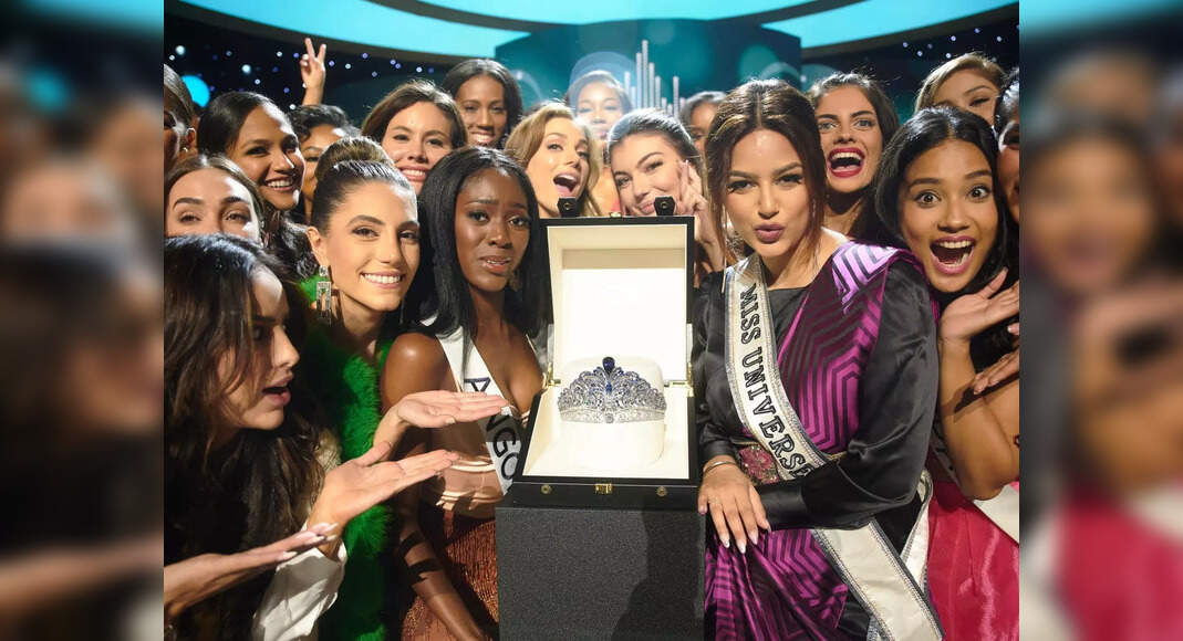 The grand unveiling of the 'Force for Good' crown at Miss Universe 2022 ...