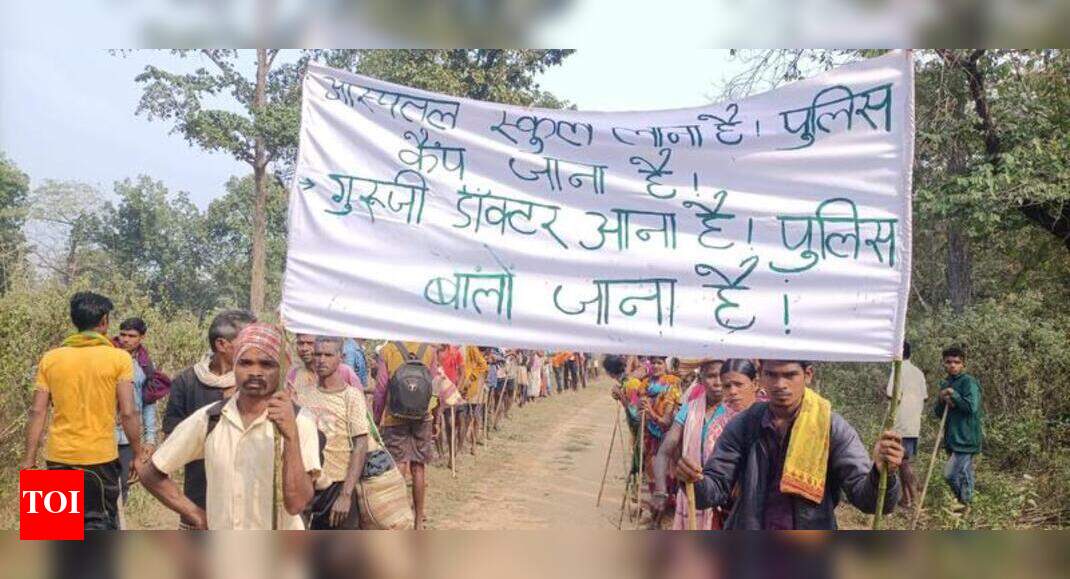 Maha-Chhattisgarh tribal protest over Indravati bridge enters 13th day ...