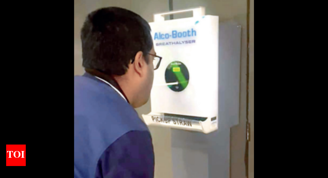 Self alcohol test makes a bar debut in Kolkata | Kolkata News - Times ...