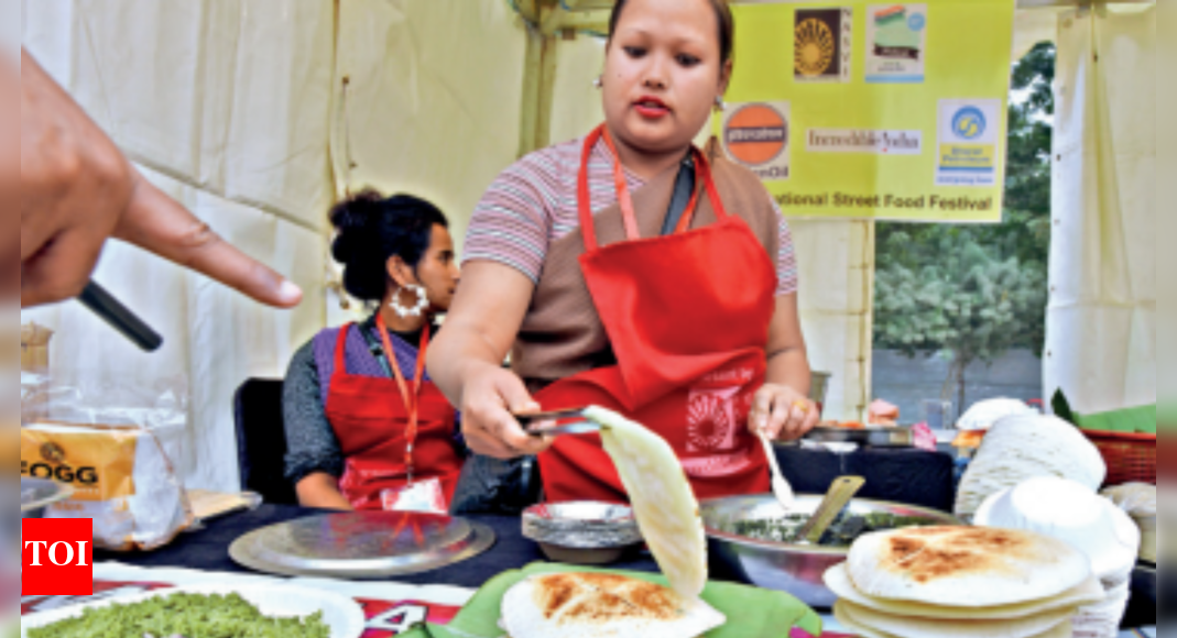 Street food fusion in Delhi: Where mooli ka halwa meets steamed chicken ...