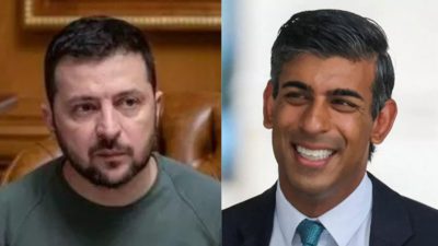 UK has 'ambition' to send tanks to Ukraine, PM Sunak tells Zelenskyy ...