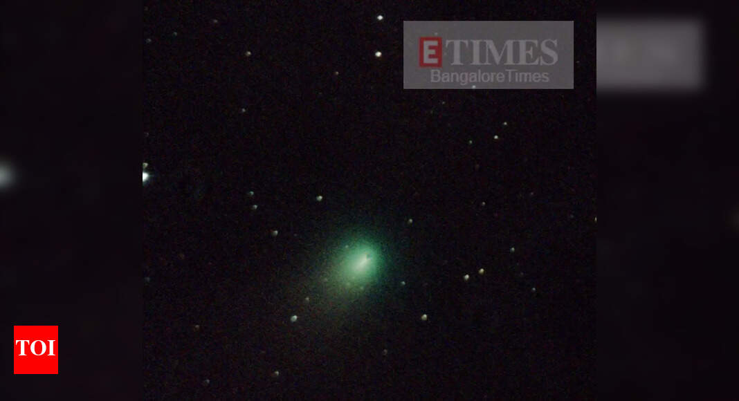 Bengaluru doctor captures a rare green comet that visits Earth every ...