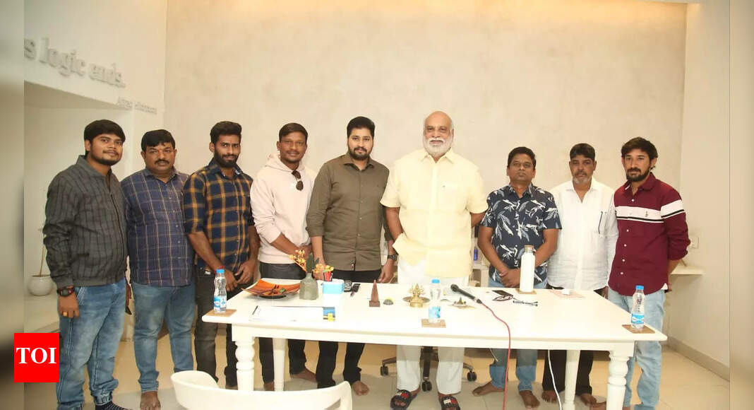 Legendary director K Raghavendra Rao launched the first look of Dinesh ...