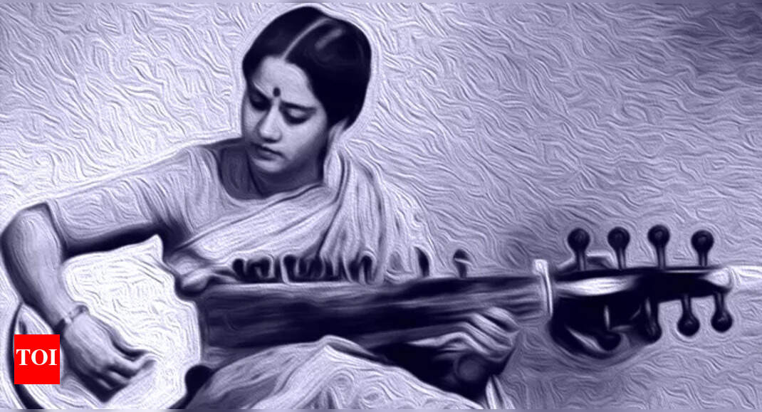 Sharan Rani, the first woman exponent of sarod - Times of India
