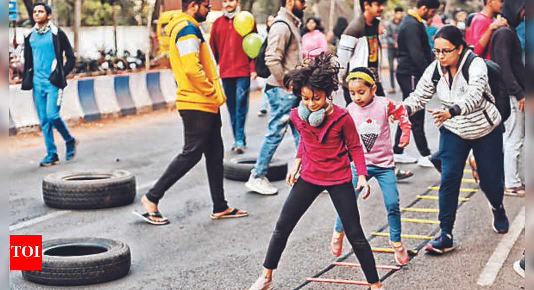Second Happy Streets in Kothrud a crowd-puller | Pune News - Times of India