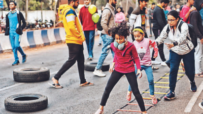 Second Happy Streets in Kothrud a crowd-puller | Pune News - Times of India