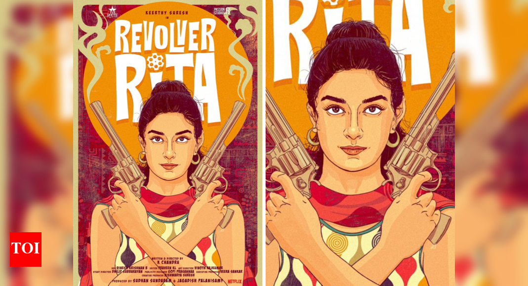 Samantha launched the first look poster of Keerthy Suresh's 'Revolver ...