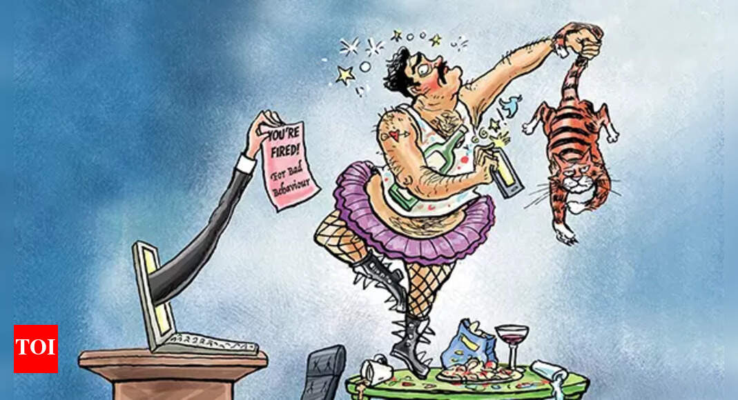 Why bad conduct outside office can get you sacked | India News - Times ...